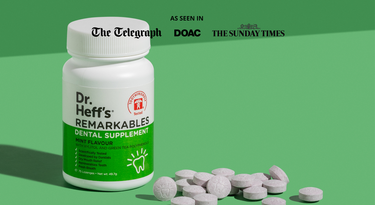 Dr. Heff's Dental Supplements - Clean, Repair & Protect Your Teeth